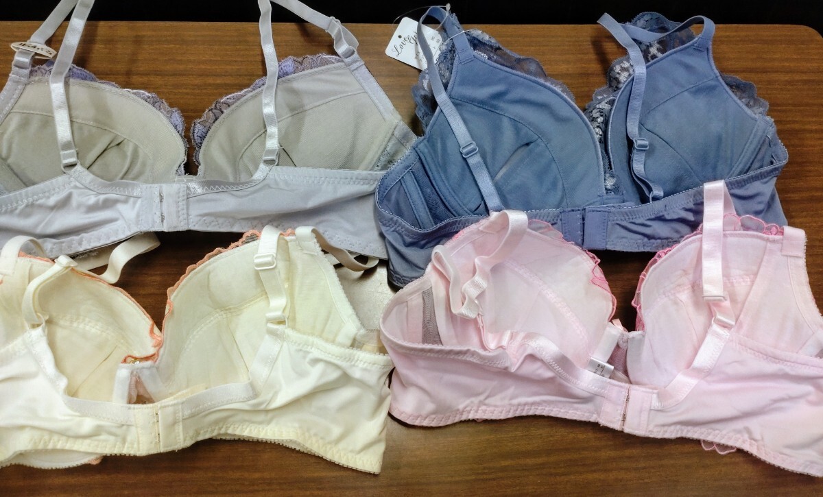 Yahoo!オークション - ブラジャー＆ショーツ 4組セット B80 Lサイズ