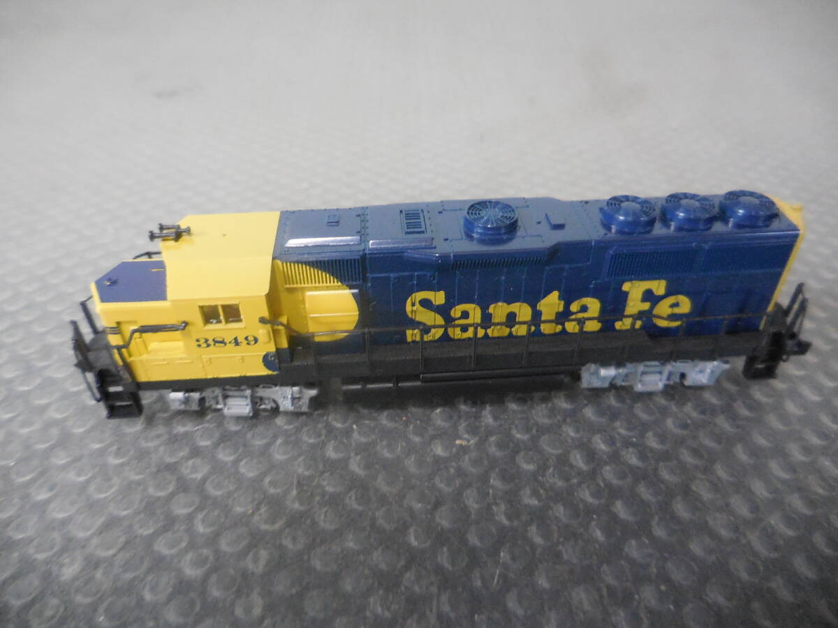 Yahoo!オークション - Nゲージ KATO 17603-1 EMD GP-50S Santa Fe #384...