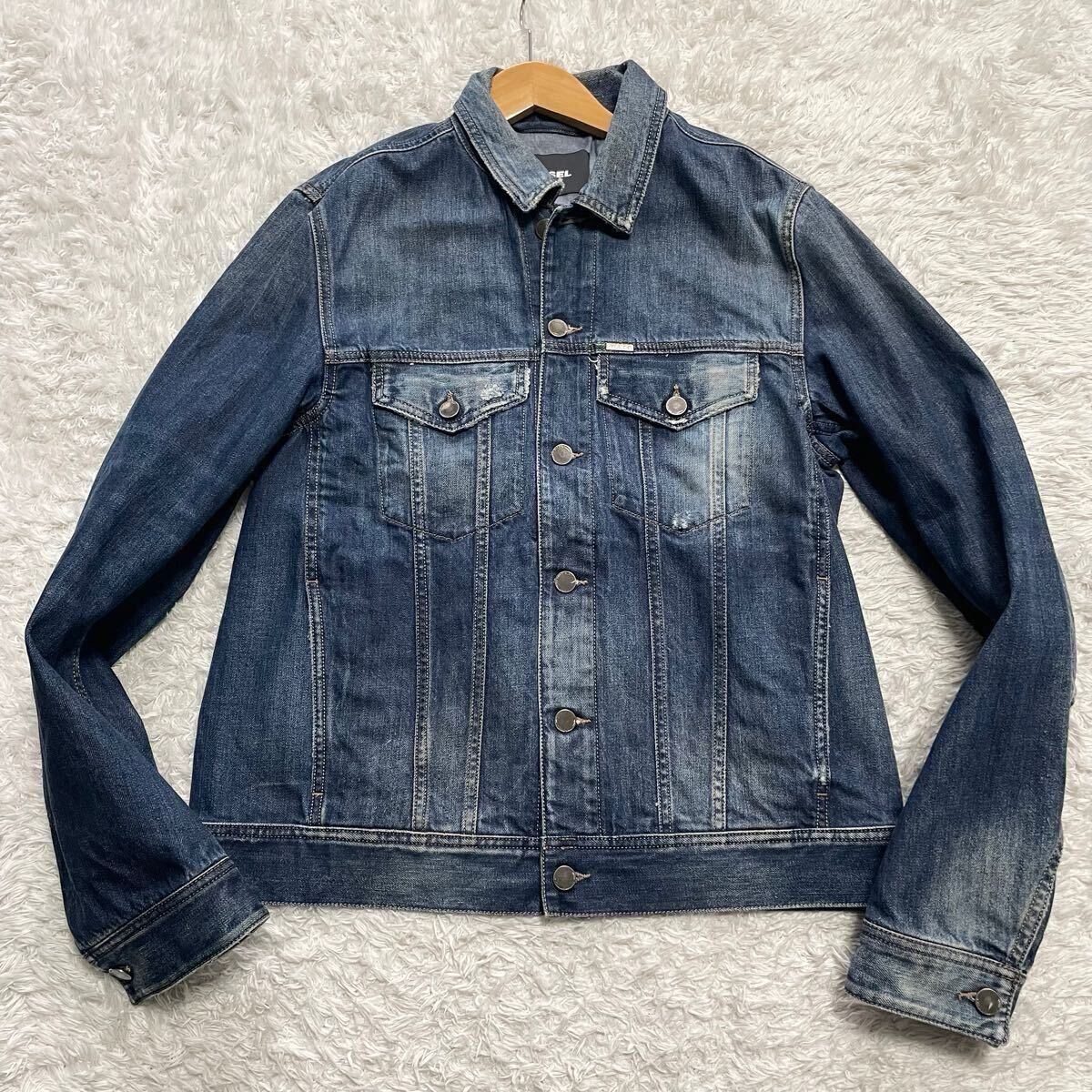 希少!XLサイズ DIESEL ディーゼル デニムジャケット ブルゾン G 希少!XLサイズ DIESEL ディーゼル デニムジャケット ブルゾン G