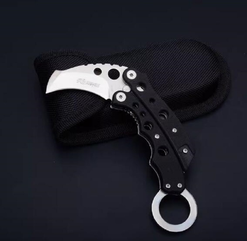 Yahoo!オークション - 独特なデザイン 高品質 アウトドアナイフ 折りた...