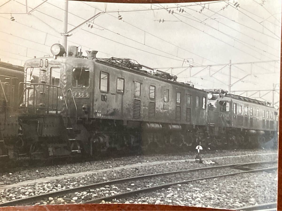 Yahoo!オークション - 昭和鉄道写真 東北本線宇都宮機関区のEF57 2とEF...