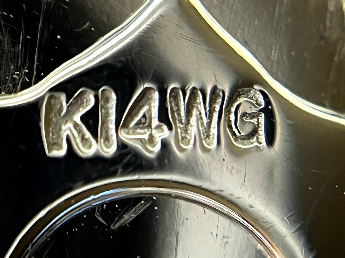 Yahoo!オークション - パールネックレス・ブレスレット K14WG金具 長さ...