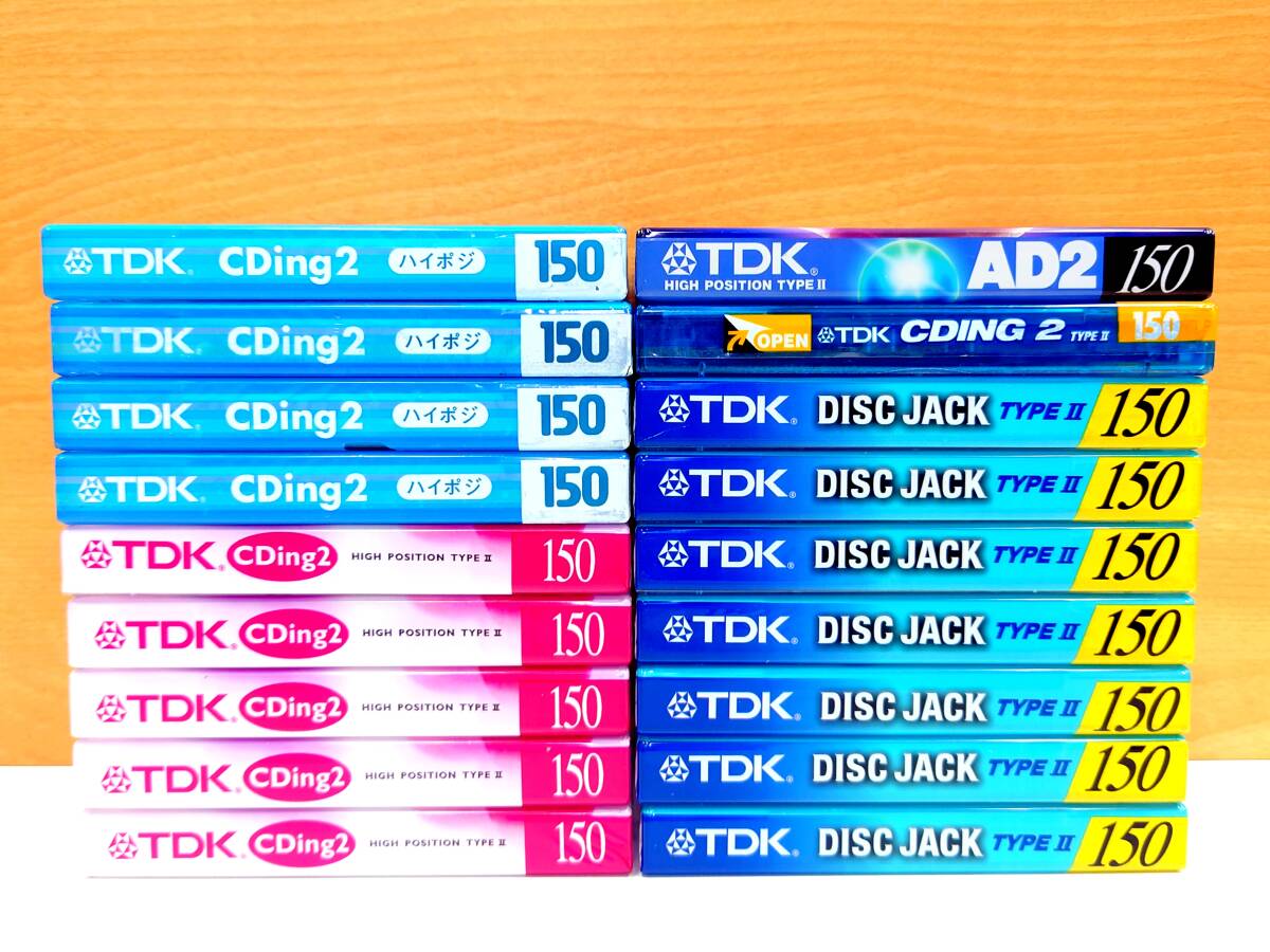 Yahoo!オークション - 新品TDK DJ2/CDing2/AD2等150分18本 ハイポジシ...