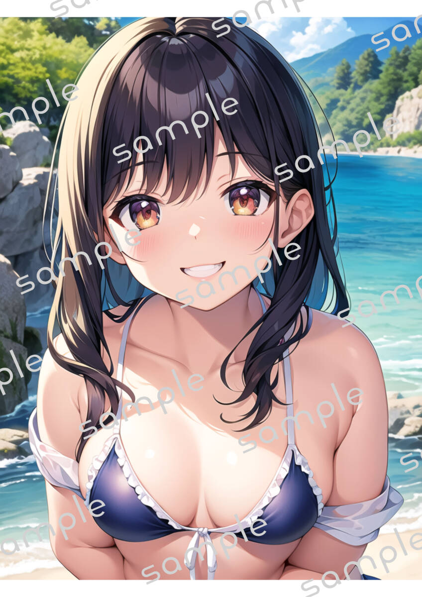 Yahoo!オークション - 【1点物】No016.アニメ系オリジナル イラスト A...