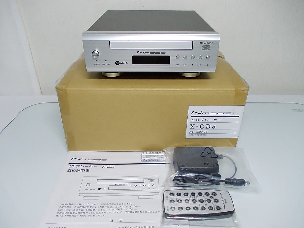 Yahoo!オークション - Nmode X-CD3 CDプレイヤー 未開封リモコン付 Nモ...