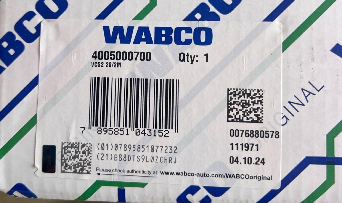 Yahoo!オークション - 中古品 WABCO ABS ECU トレーラーコントロールバ...