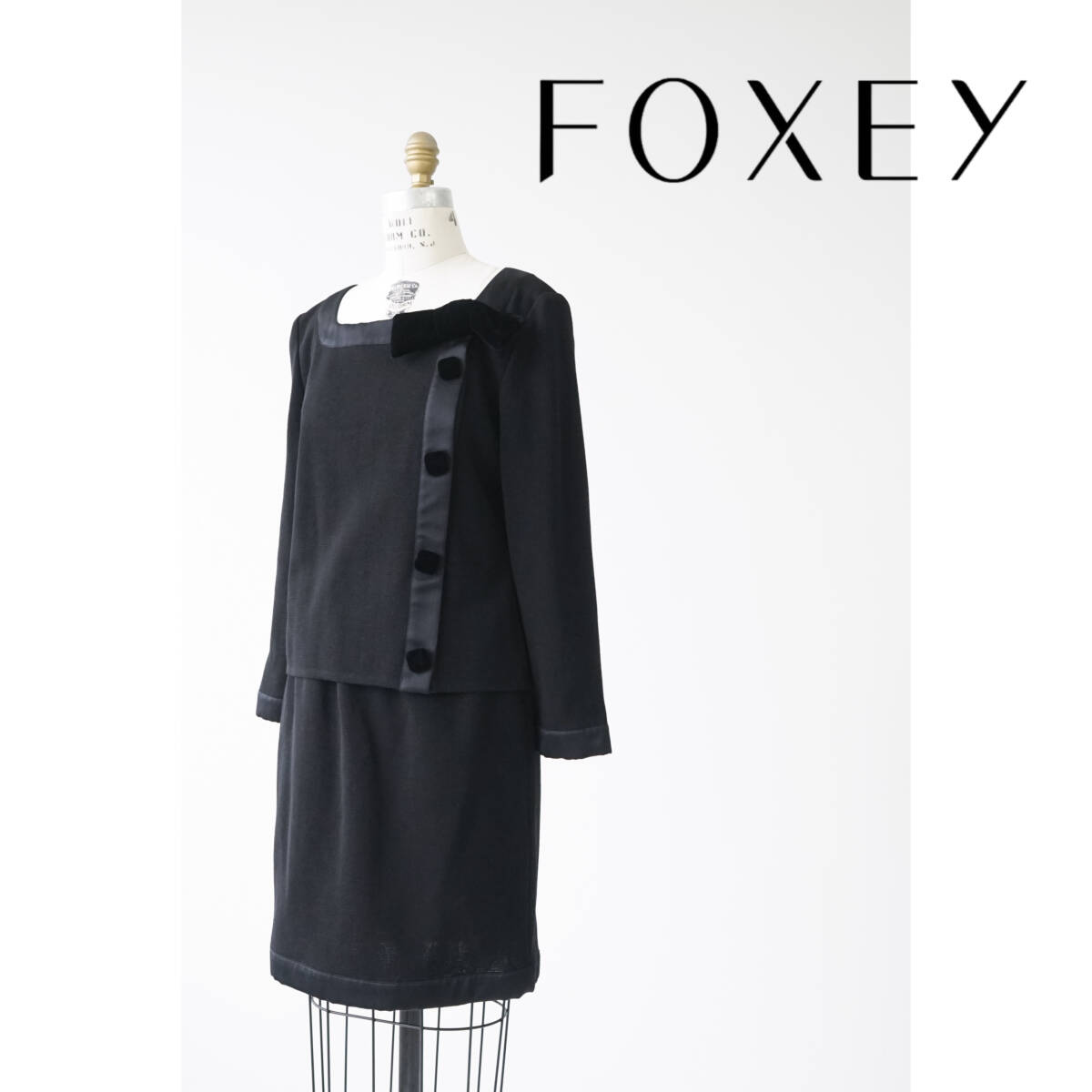 Yahoo!オークション - FOXEY フォクシー セットアップ ジャケット スカ...