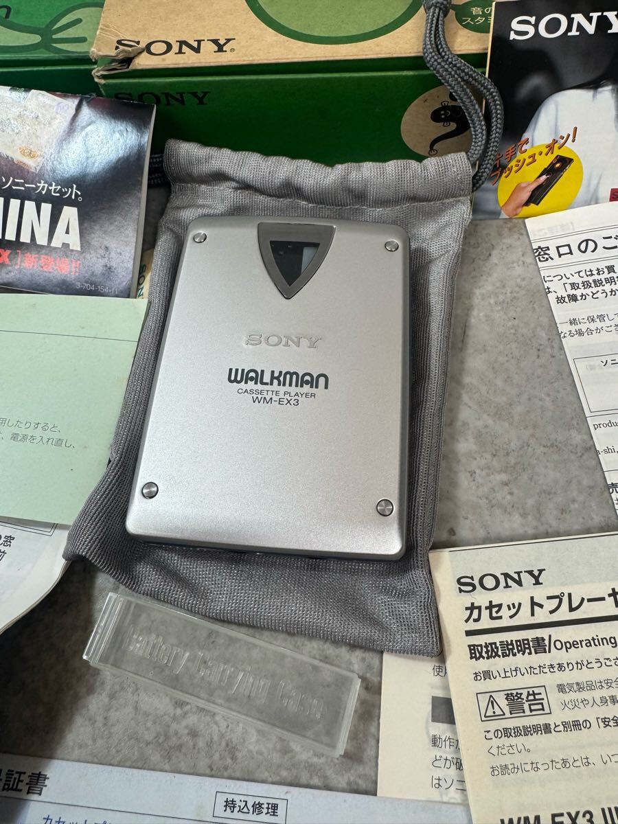 Yahoo!オークション - 希少 SONY ソニー WALKMAN ウォークマン /WM/EX2...