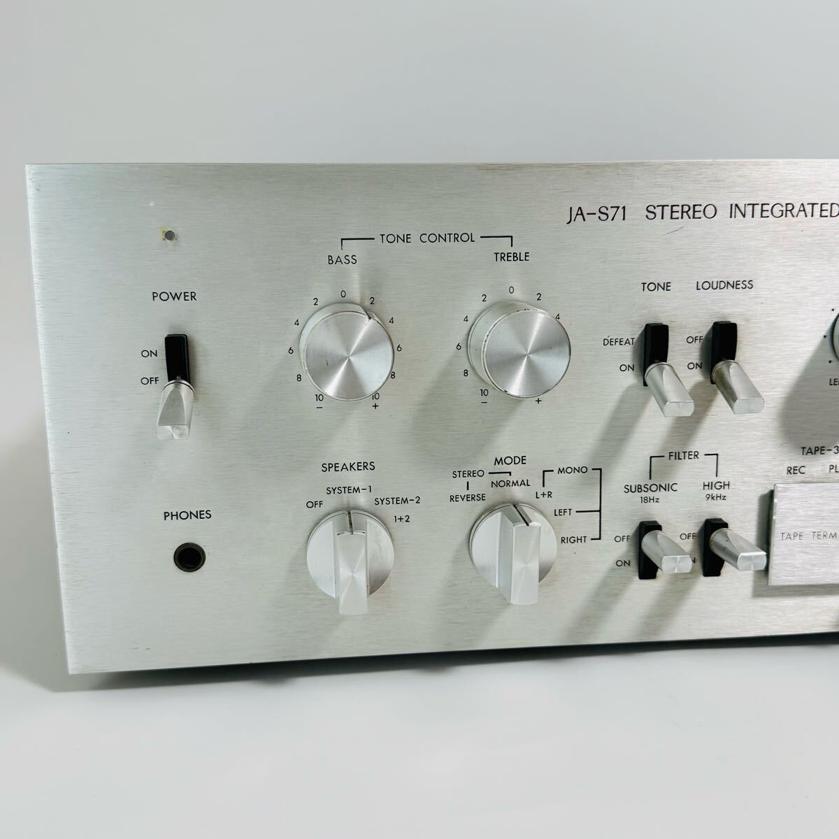 Yahoo!オークション - Victor ビクター プリメインアンプ JA-S71 通電...