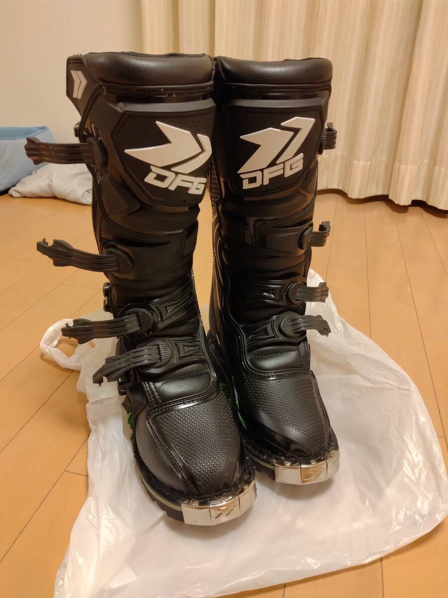 Yahoo!オークション - DFG フレックス ブーツ オフロード ブラック 24....