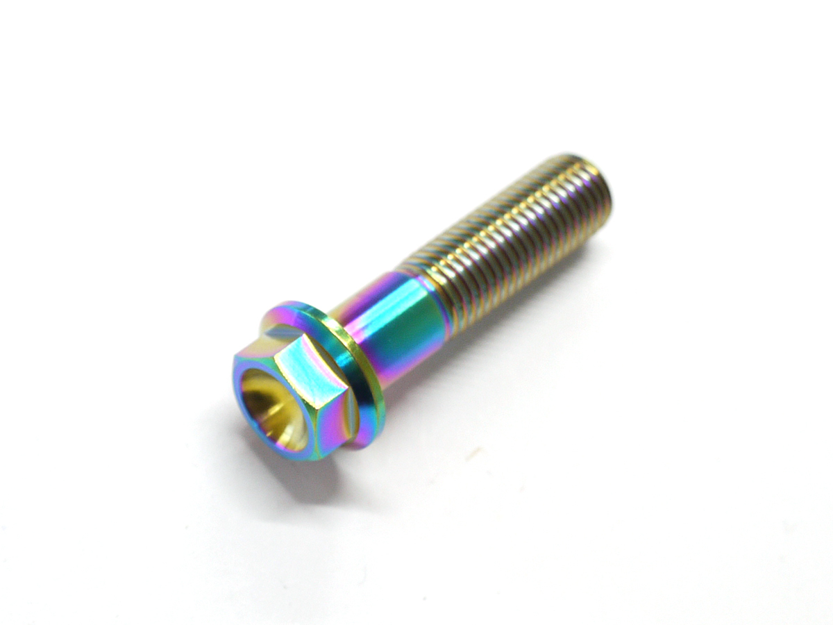 Yahoo!オークション - 64チタン合金ボルト フランジボルト M10×40mm P...