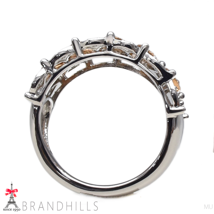 ダイヤモンド 0.22ct リング 鑑別書付 PT950 プラチナ K18金 ダイヤモンド 0.22ct リング 鑑別書付 PT950 プラチナ K18金