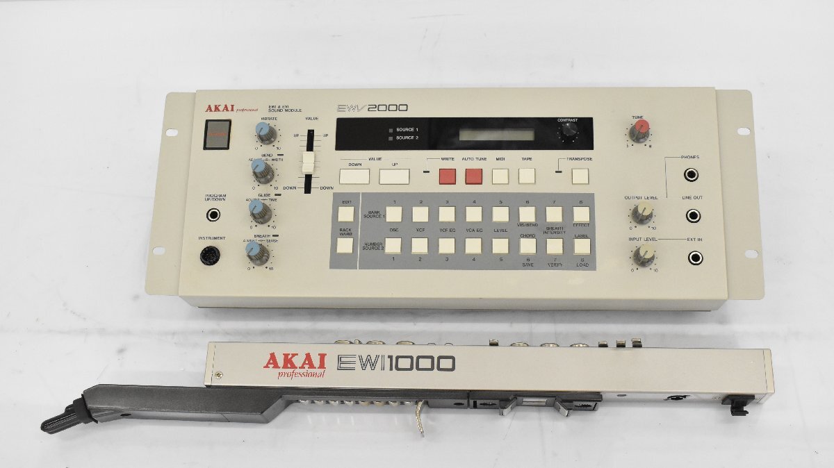Yahoo!オークション - 【 G 】2789 AKAI EWV2000/EWI1000 ウィンドシン...