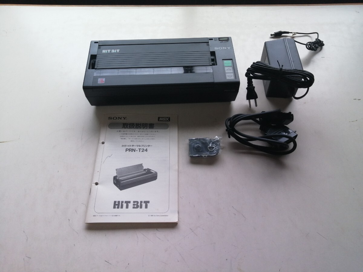 Yahoo!オークション - PRN-T24 SONY Hit-Bit MSX MSX2用の熱転写プリン...