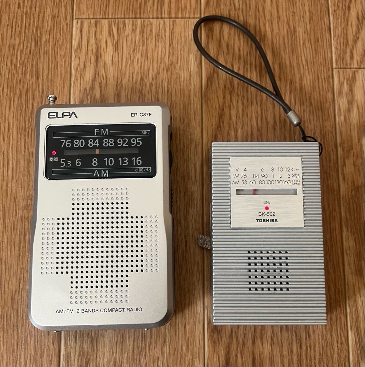 Yahoo!オークション - ELPA ER-C37F TOSHIBA 東芝 ABK-562 ラジオ ポケ...