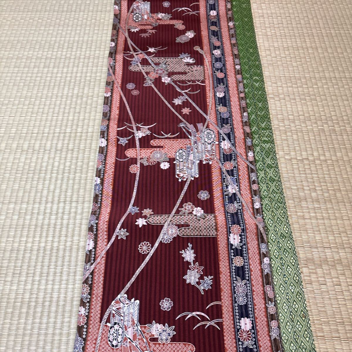 Yahoo!オークション - 名古屋帯開き仕立て全通柄N008