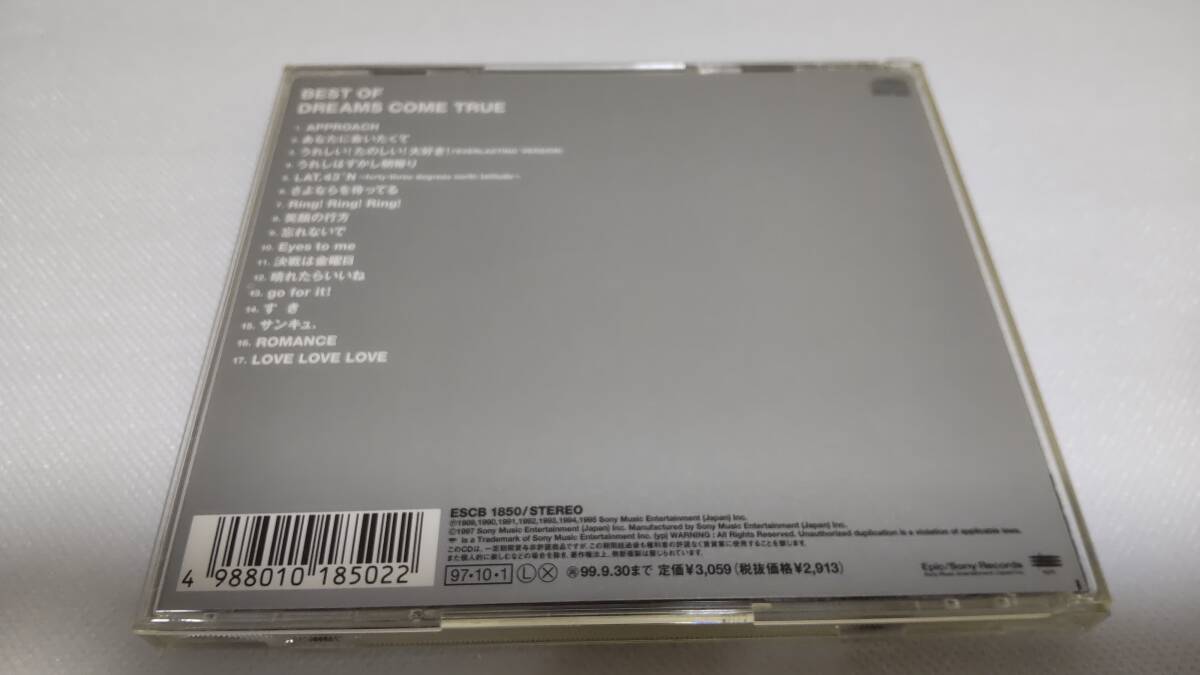 Yahoo!オークション - A0563 「CD」 BEST OF DREAMS COME TRUE ドリカ...