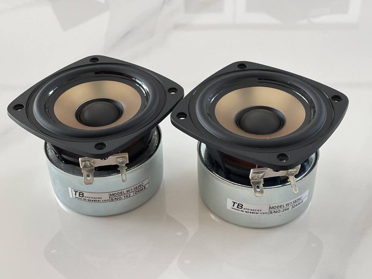 Yahoo!オークション - Tang band タンバン TB W3-582SC 8cm フルレンジ...