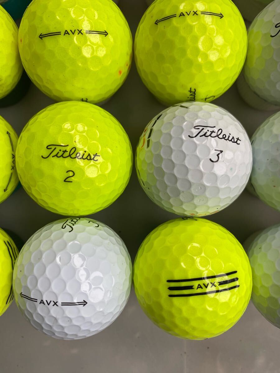 Yahoo!オークション - 高品質ロストボールタイトリストAVX 20こ