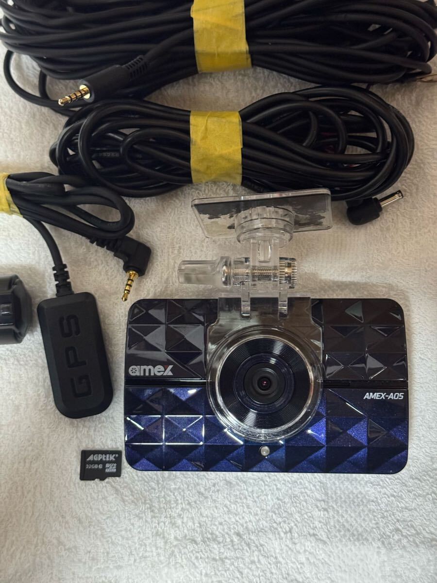Yahoo!オークション - AMEX-A05 ドライブレコーダー 32GB SDカード付き...