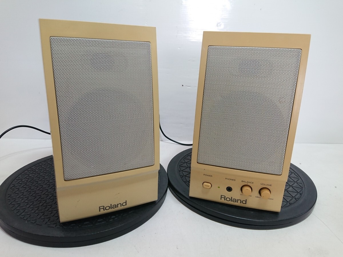 Yahoo!オークション - 管理1008 Roland ローランド MA-5P スピーカーペ...