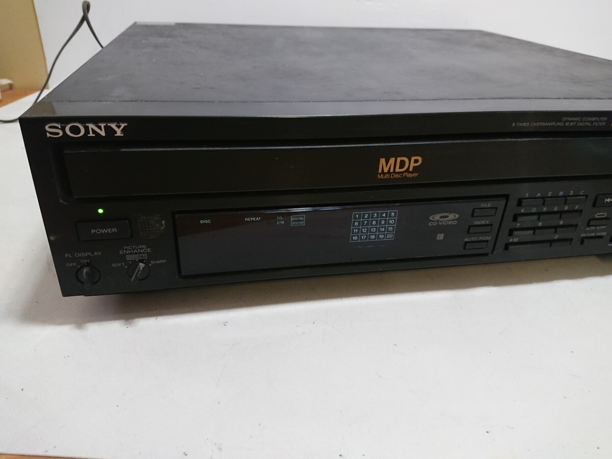 Yahoo!オークション - 管理1345 SONY ソニー MDP-555 レーザーディスク...