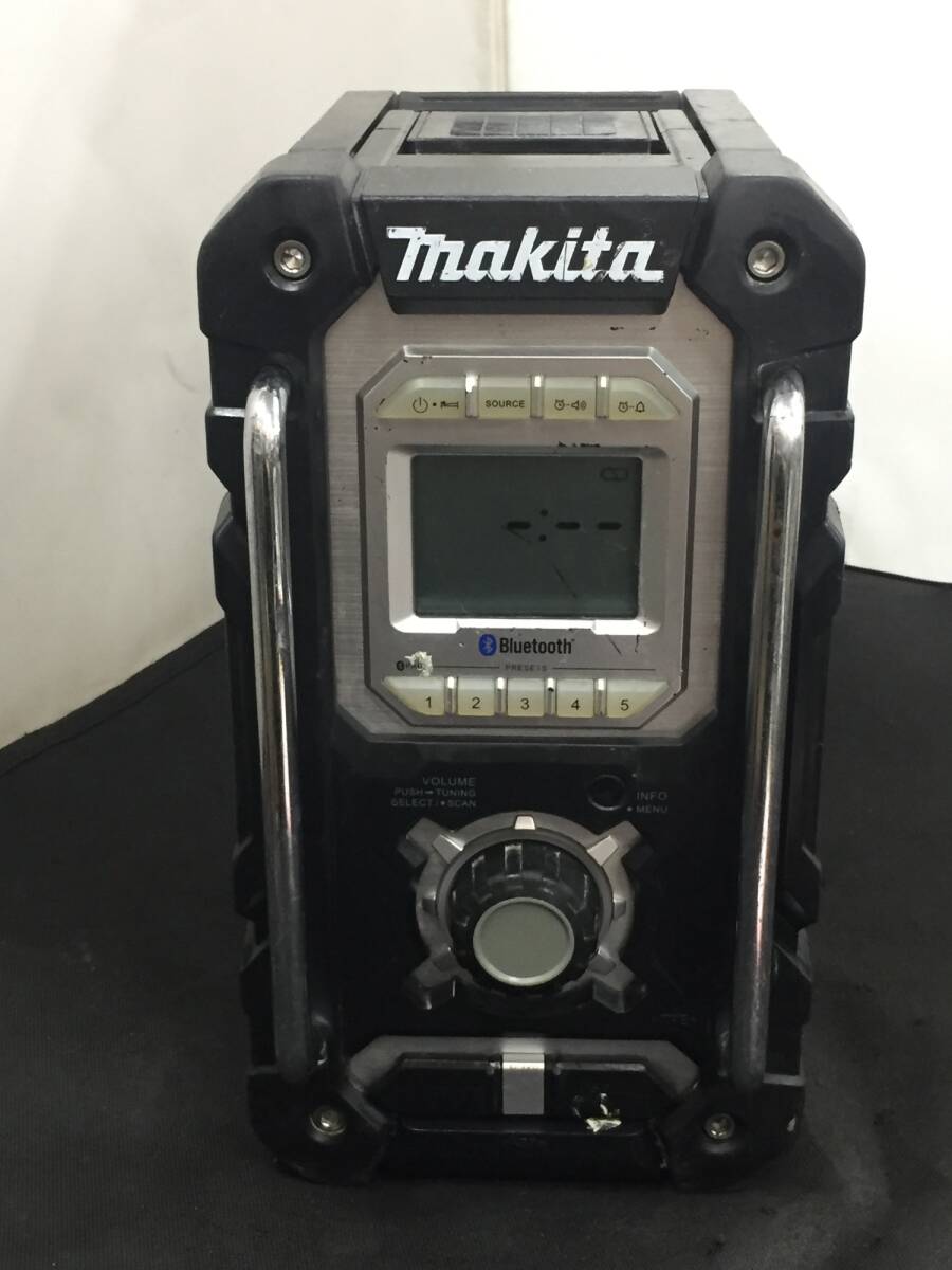 Yahoo!オークション - makita(マキタ) Bluetooth搭載 充電式ラジオ 黒(...