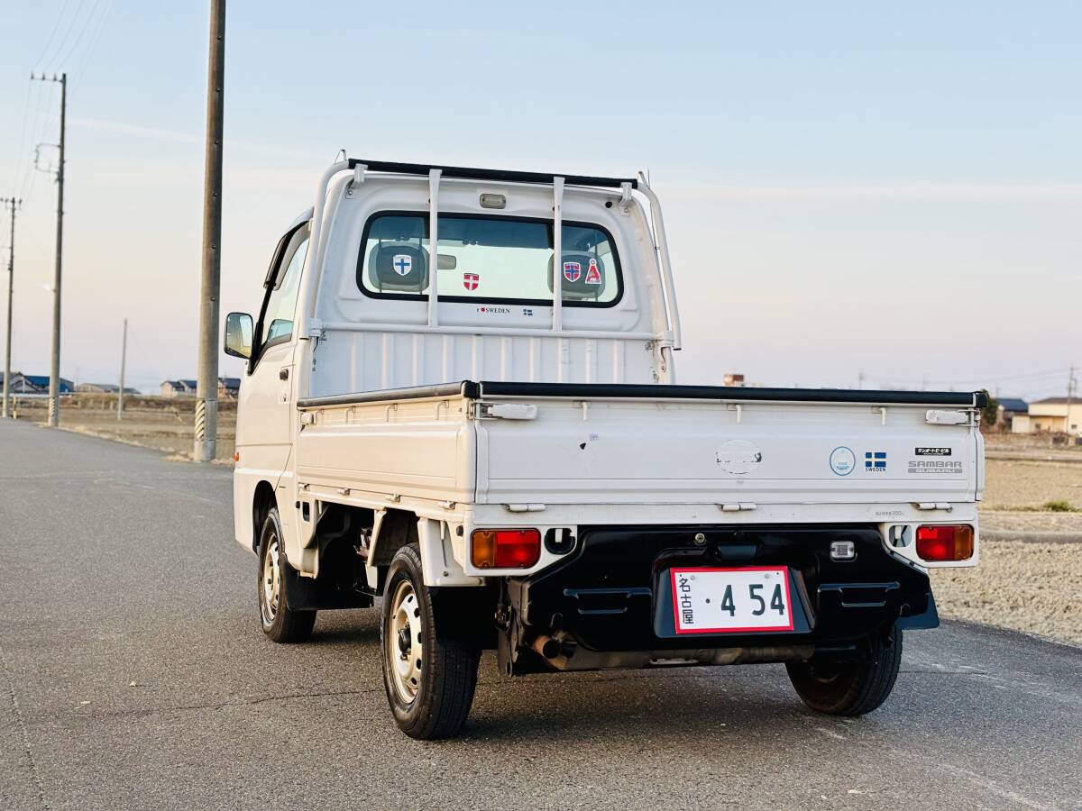 Yahoo!オークション - サンバートラックTC-4WD 5速マニュアル 36756 KM...