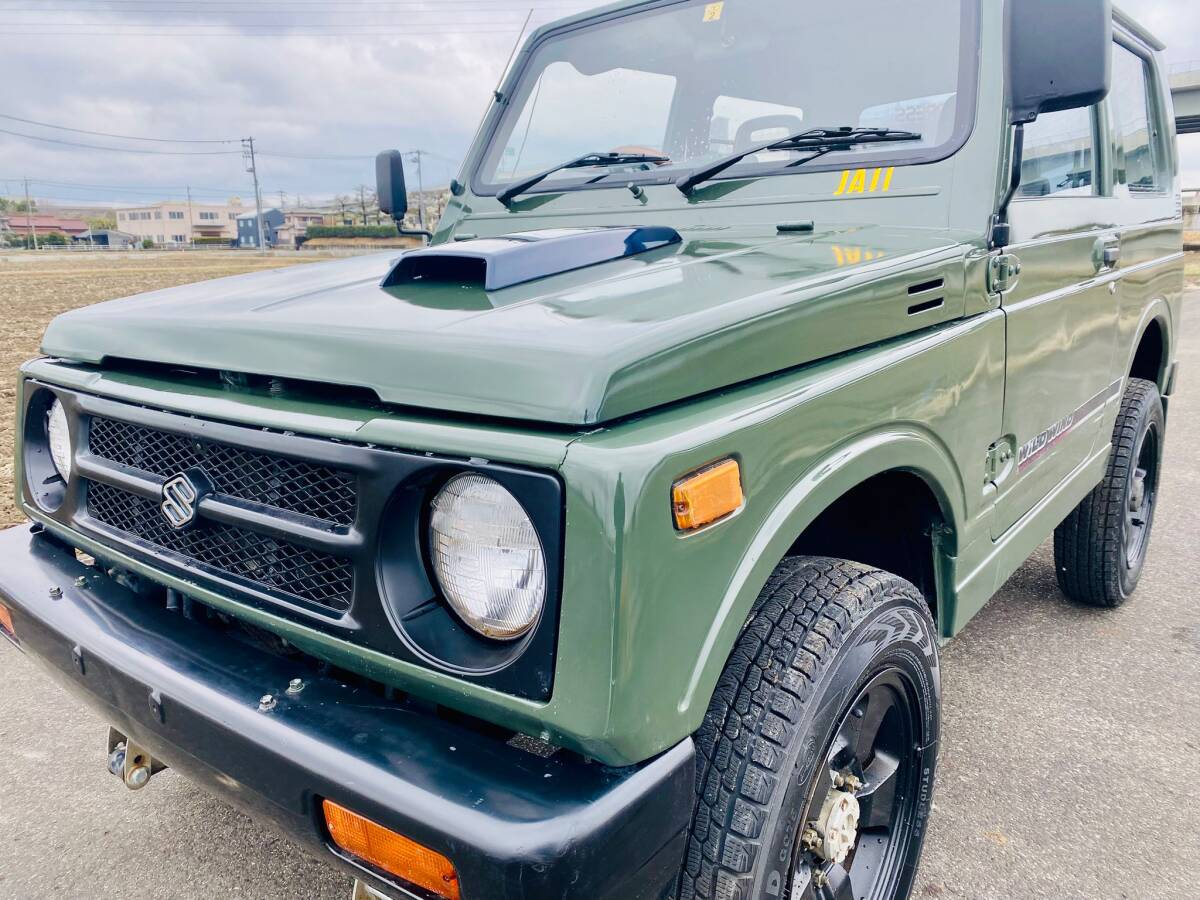 Yahoo!オークション - スズキ ジムニーJA11V改 ジャングルグリーン/再...