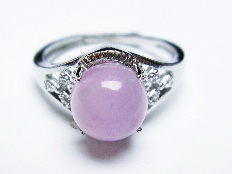 Yahoo!オークション - 誠安 天然石高級品クンツァイト指輪(16号)[T368-...