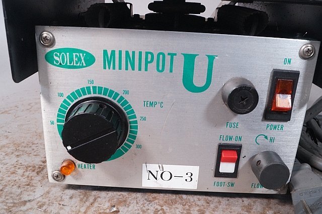 Yahoo!オークション - ジャンク SOLEX ソレックス 局所噴流ハンダ付け...