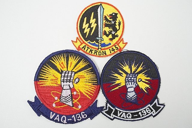 Yahoo!オークション - アメリカ海軍 電子攻撃飛行隊 VAQ-136 / 攻撃戦...