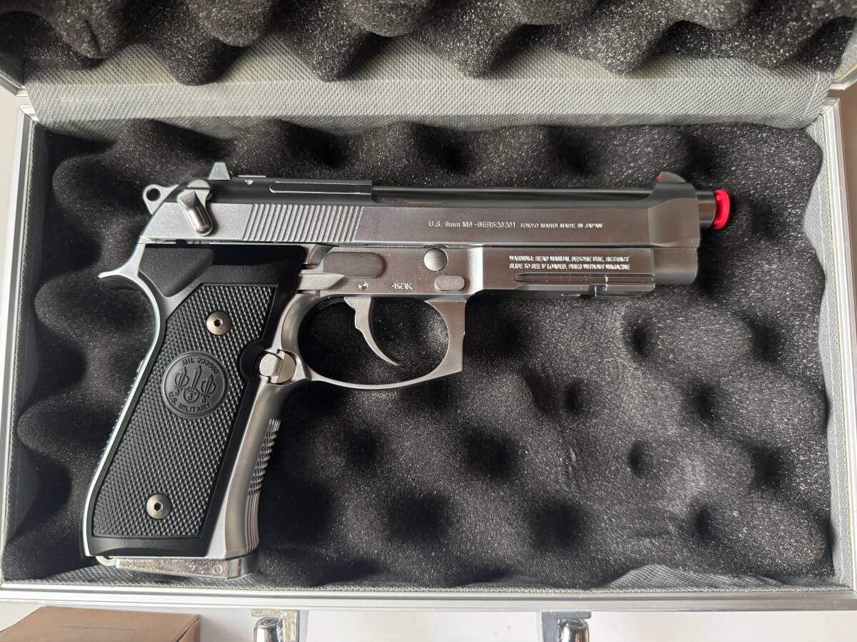Yahoo!オークション - 東京マルイ ガスブローバック M9A1 ステンレスモ...