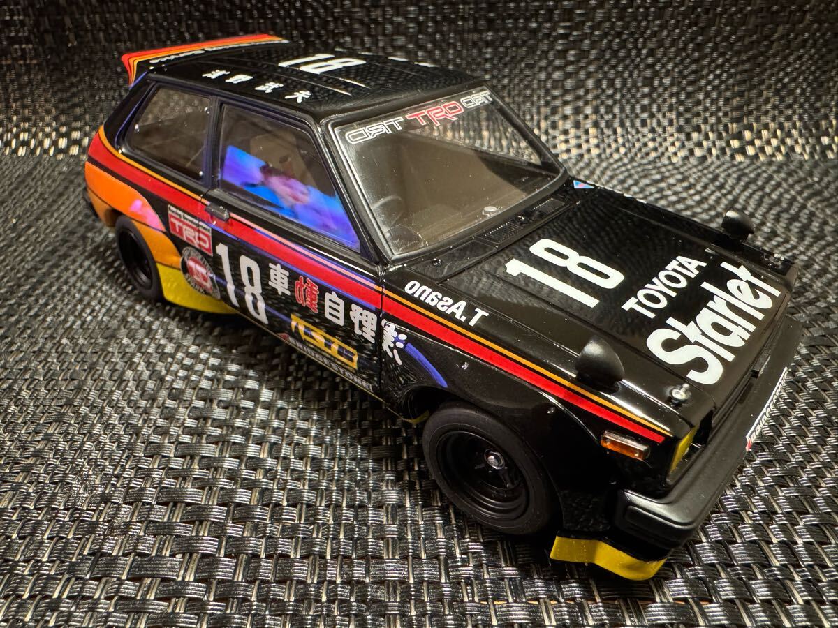 Yahoo!オークション - ハセガワ模型 浅野自動車 スターレット KP61 “1...