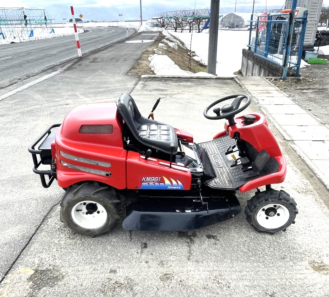Yahoo!オークション - 中古 共立 KM961 乗用型草刈機 モア Yahoo!オークション - 中古 共立 KM961 乗用型草刈機 モア