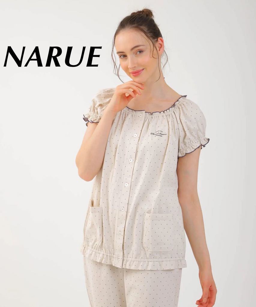 Yahoo!オークション - 新品60510 NARUEナルエー 綿100％ 天竺ドットパ...