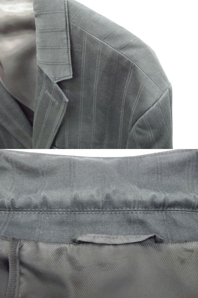 Yahoo!オークション - GAP ギャップ/2Bジャケット/綿/ブラック/黒/XL...