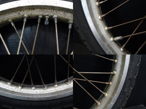 Yahoo!オークション - ヤマハ SRV250 純正 フロントホイール (YA-C-027...