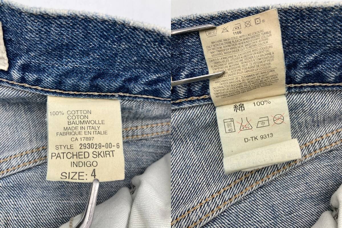 Yahoo!オークション - GAP 1969 ギャップ 00s イタリア製 パッチドデニ...