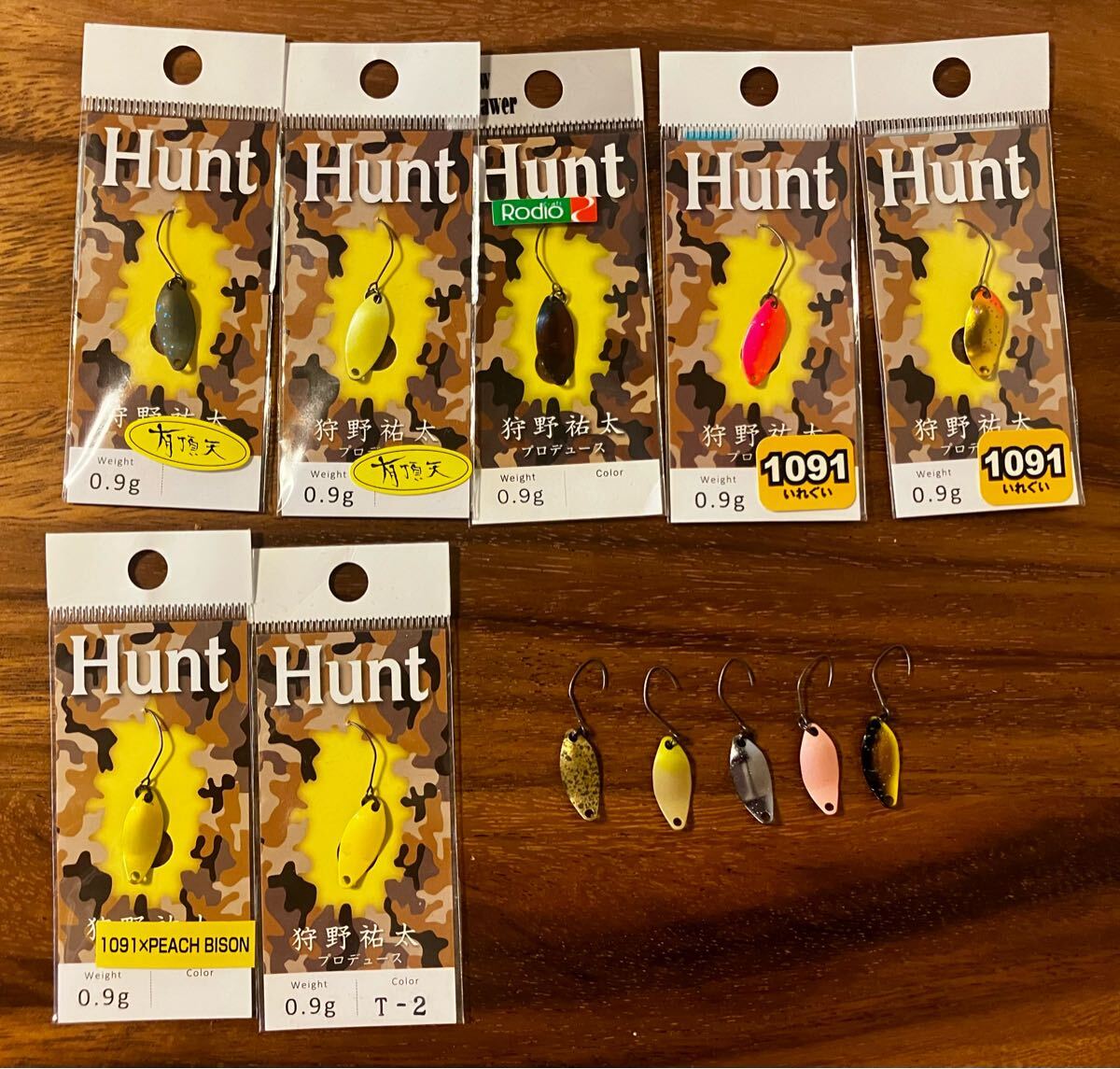 Yahoo!オークション - ハント0.9g hunt0.9g 12枚セット オリカラ NewDr...