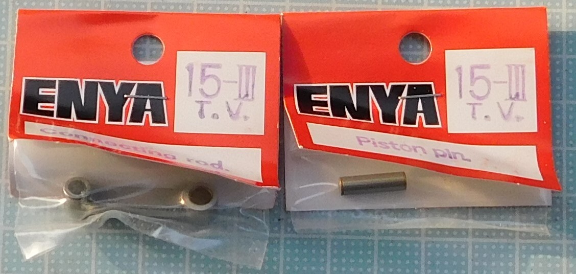 Yahoo!オークション - ENYA 15-3型ピストンピンコンロッド