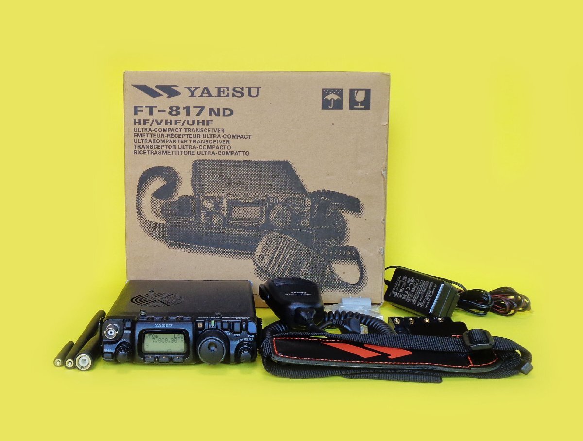 Yahoo!オークション - YAESU HF/50/144/430MHz FT-817ND