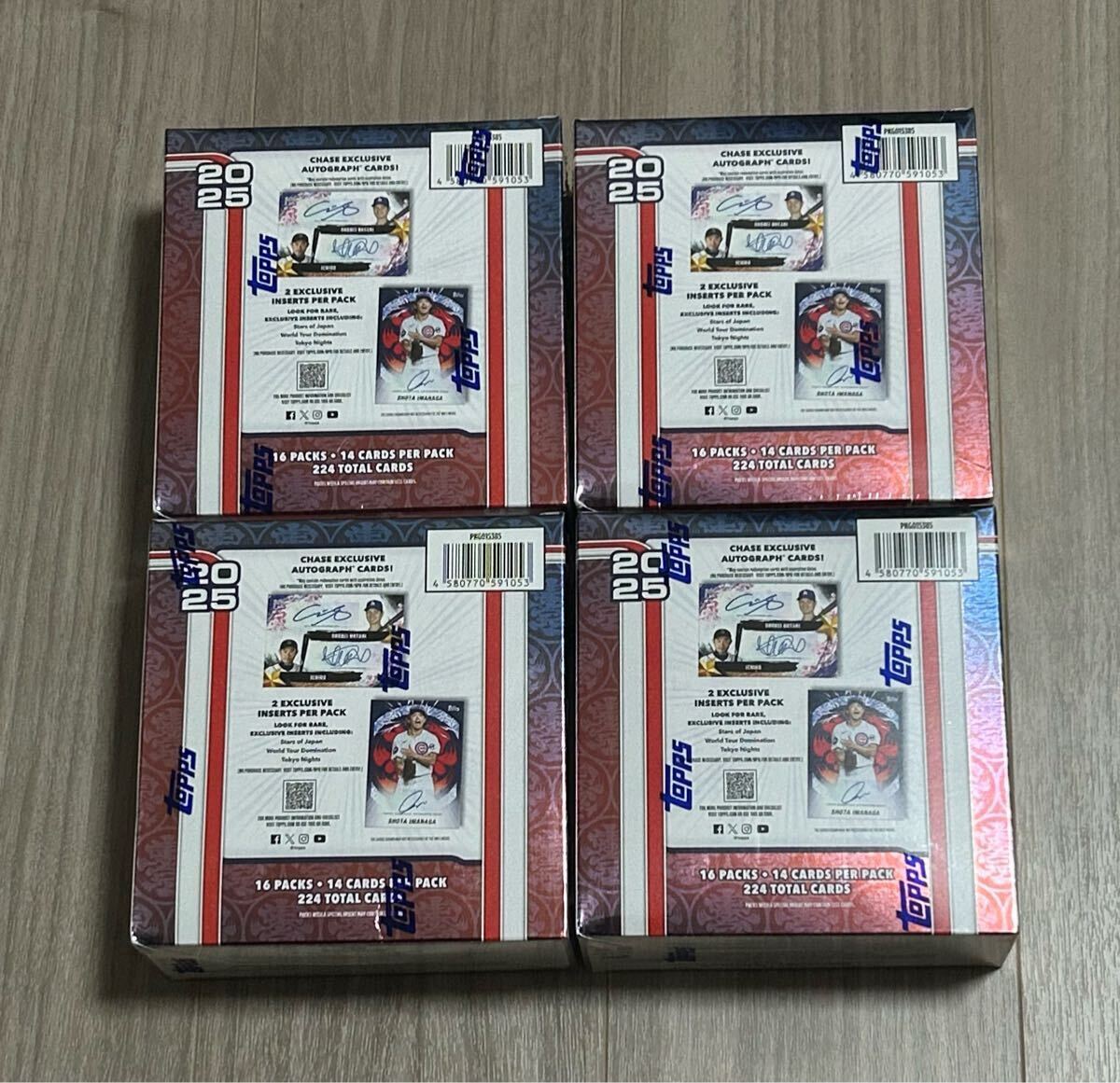 Yahoo!オークション - 4Box 2025 Topps シリーズ 1 MLB Tokyo Series ...
