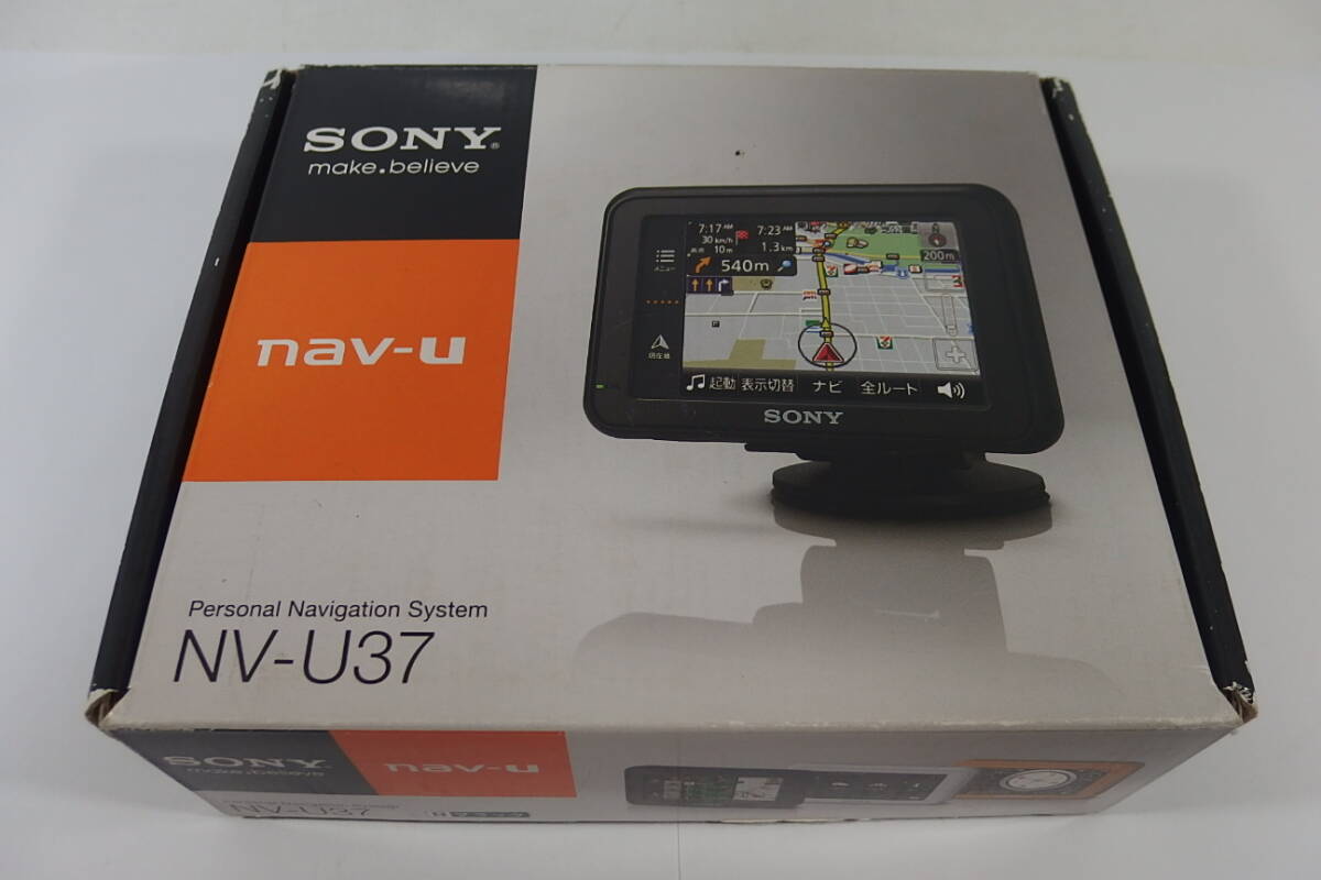 SONY ソニー 3.5V型 ポータブルカーナビ nav-u ナブ ユー NV-U37 ブラック 地図データ2011年春(メモリーナビ)｜売買されたオークション情報、yahooの商品情報を ...