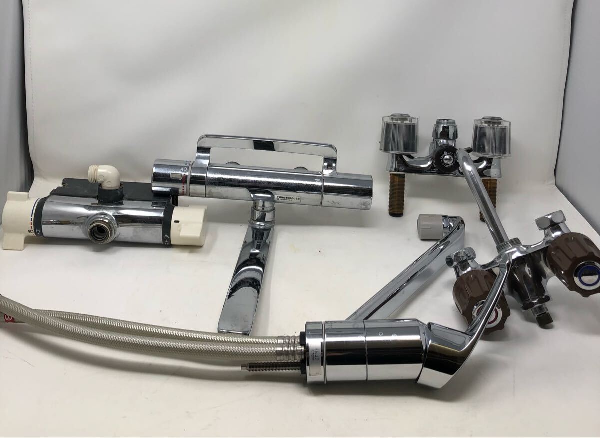 A-294 品 混合水栓 リクシル TOTO KVK MYM 動作未確認 ジャンク まとめて 5点 水栓金具 TMHG40BQL5B トートー(給湯設備)｜売買されたオークション情報 ...