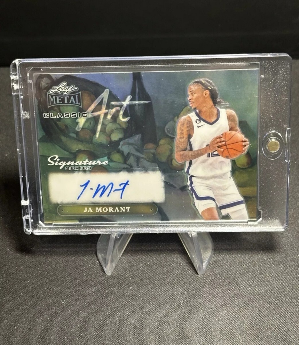 Yahoo!オークション - 2024 Leaf Metal Signature Series Ja Morant Cl...