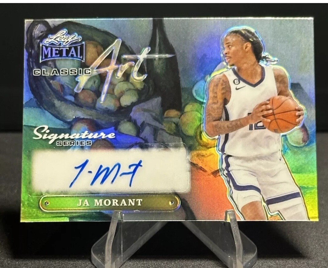 Yahoo!オークション - 2024 Leaf Metal Signature Series Ja Morant Cl...