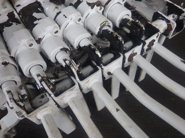 Yahoo!オークション - r5126-60 ユニック クレーン ラジコン 電磁バル...