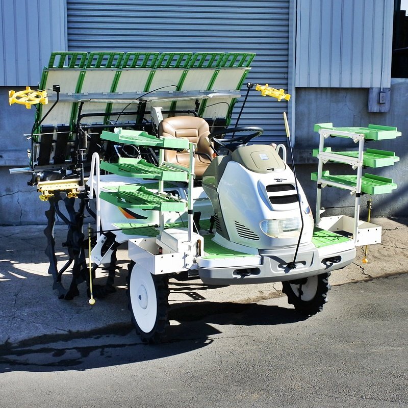 Yahoo!オークション - 【宮城】ヤンマー VP60X 6条 田植機 271.7h ダ...