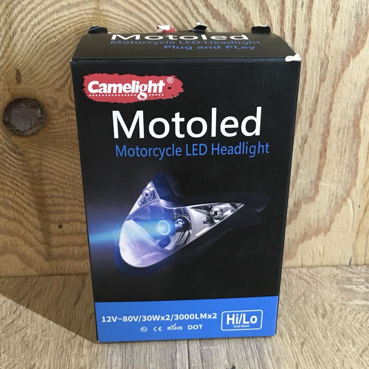 Yahoo!オークション - 【未使用】Camelight 青色光付き CCFL バイク用 ...